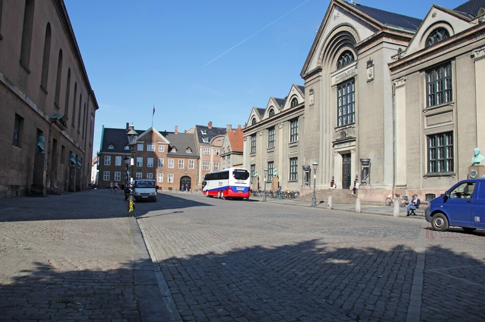 Frue Plads during the Second World War — historical pictures of the ...
