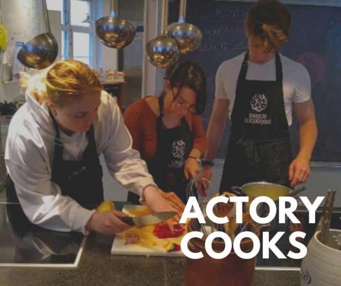 Info meeting for new volunteers in Actory Cooks - a sustainable community kitchen at Studenterhuset